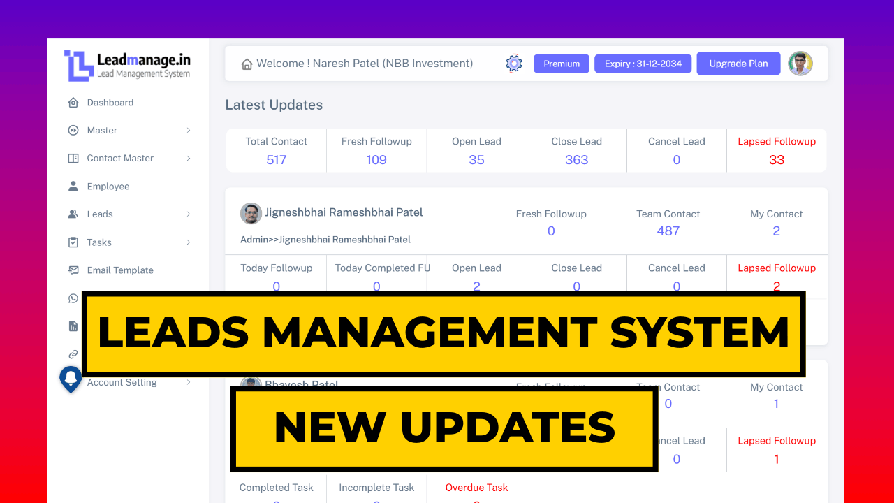 Videos - Free Lead Management System